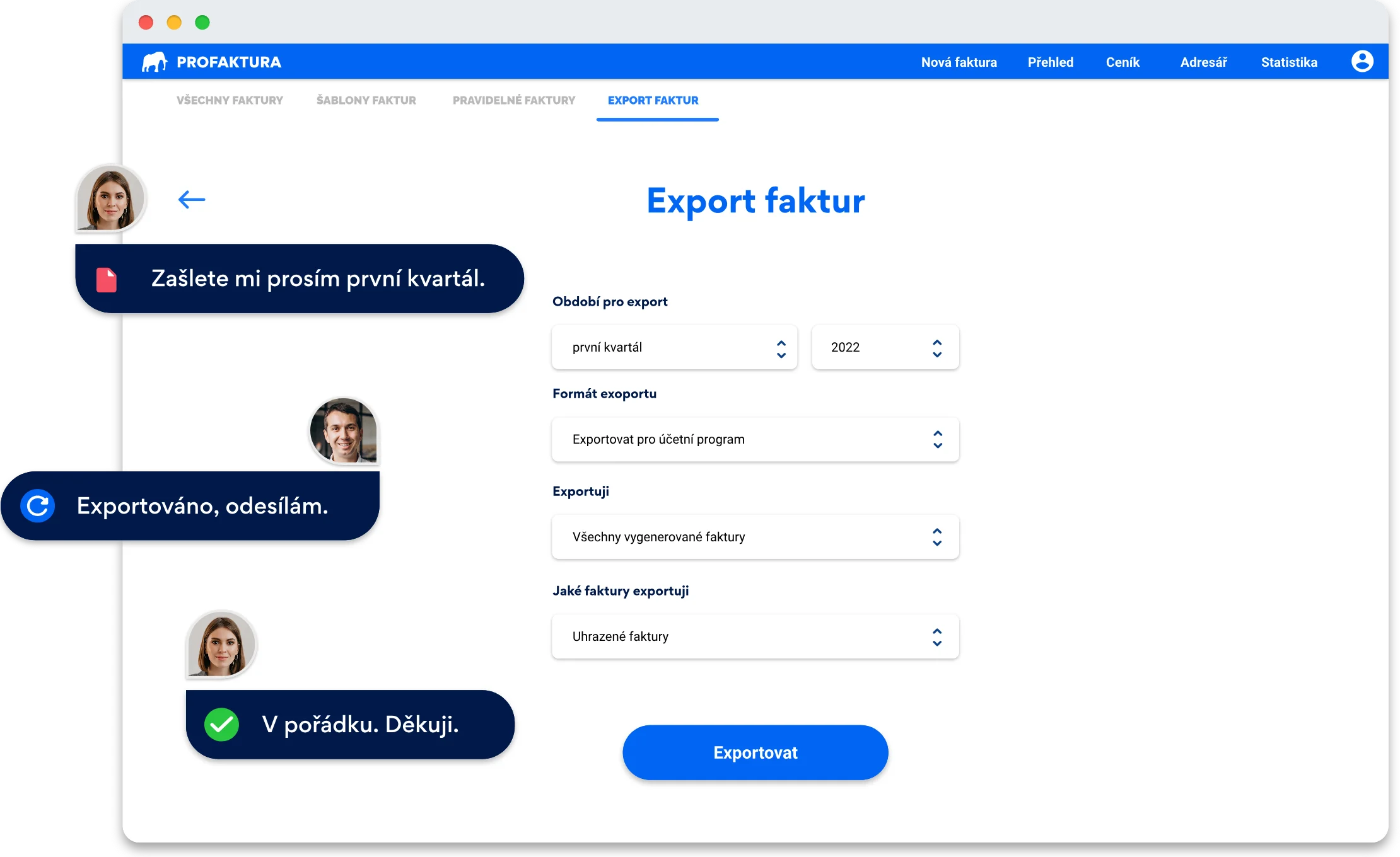 Profaktura.cz | Jednoduchá fakturace pro každého
